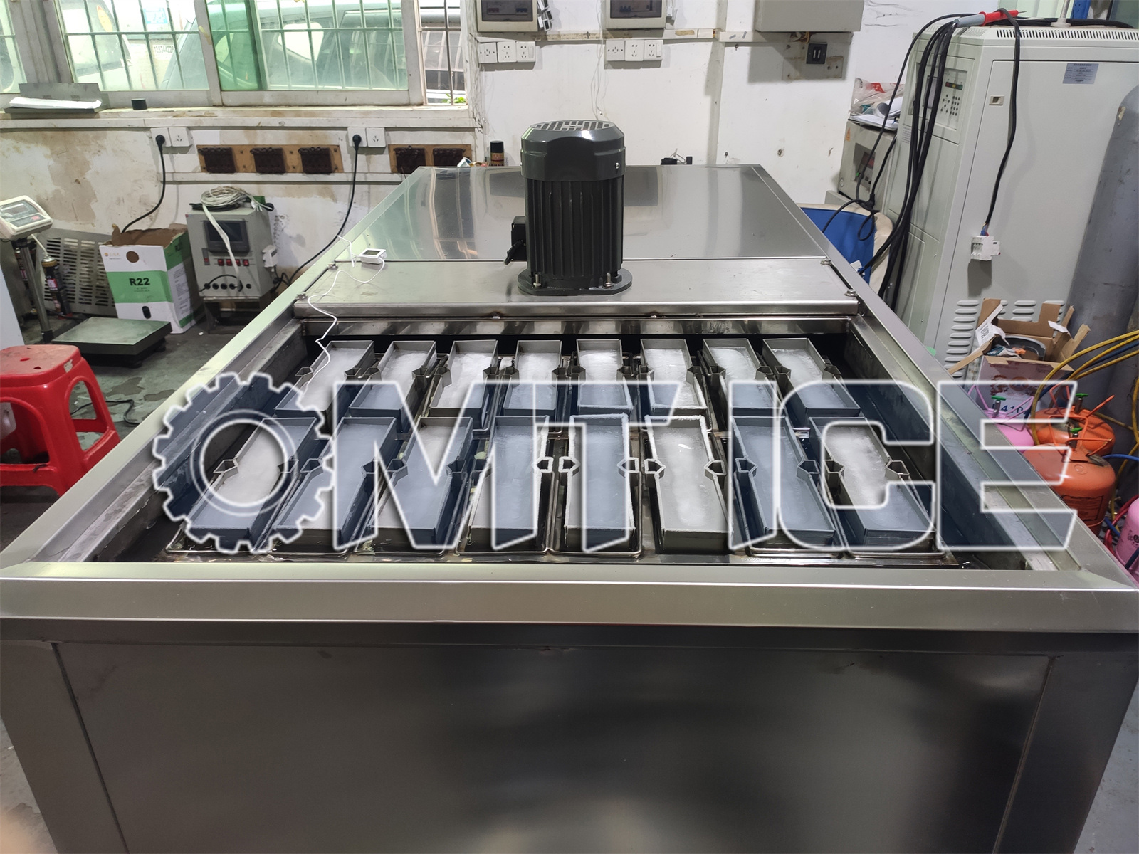 Vogt 1Ton Ice Block Machine three phase type manufacturers and ...