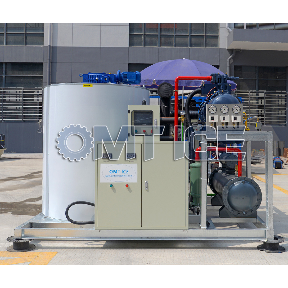 Vogt 10Ton Flake Ice Machine Big Capacity Flake Ice Maker manufacturers ...