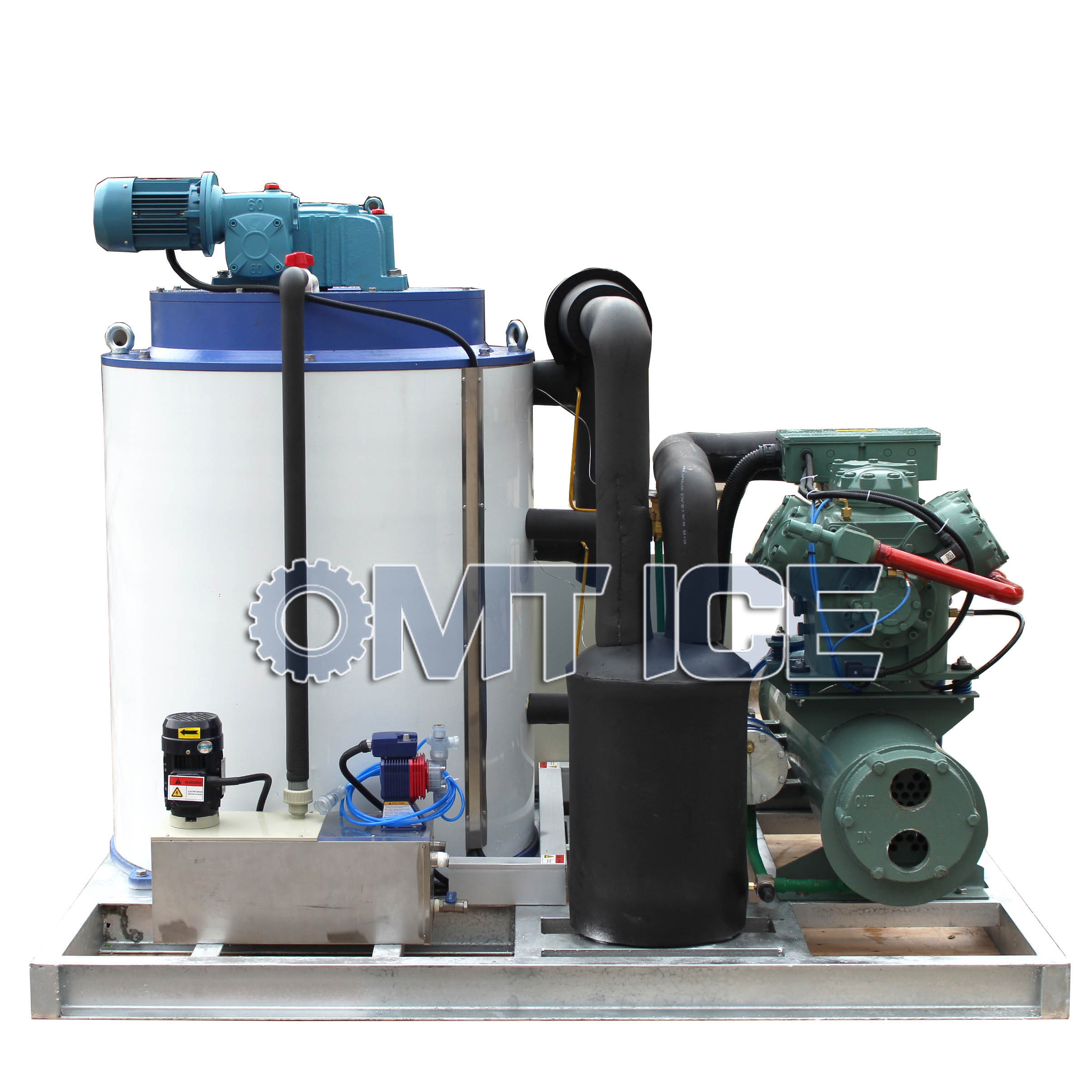 Vogt 5ton Industrial Flake Ice Machine water cooled type manufacturers ...